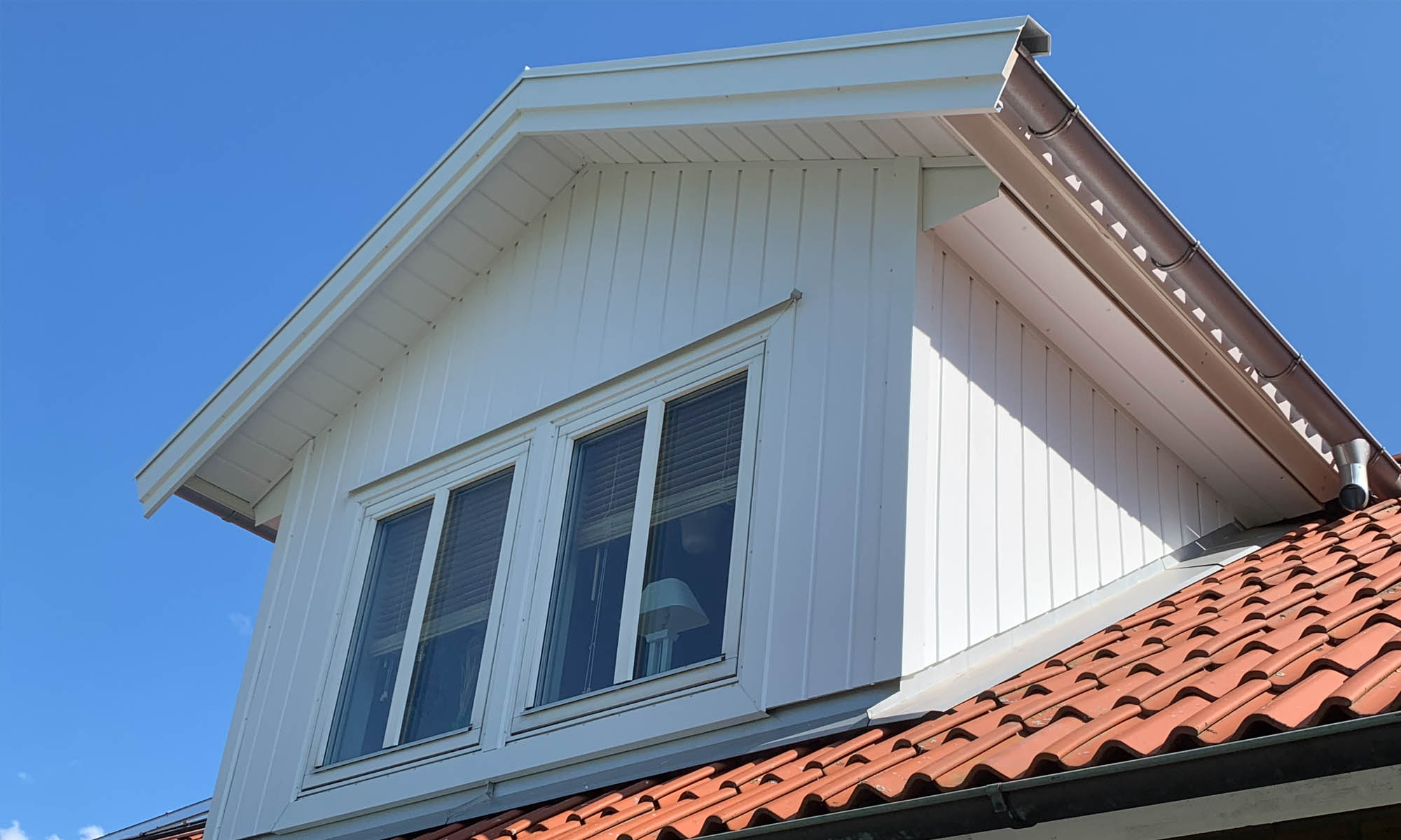 Inklädd takfot. Hur man klär in takfoten på bästa sätt.